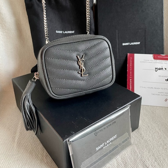Yves Saint Laurent | Bags | Nwt Saint Laurent Baby Lou Monogramme ...